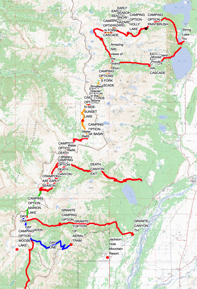 Trip Planning - Teton Backcountry Rentals
